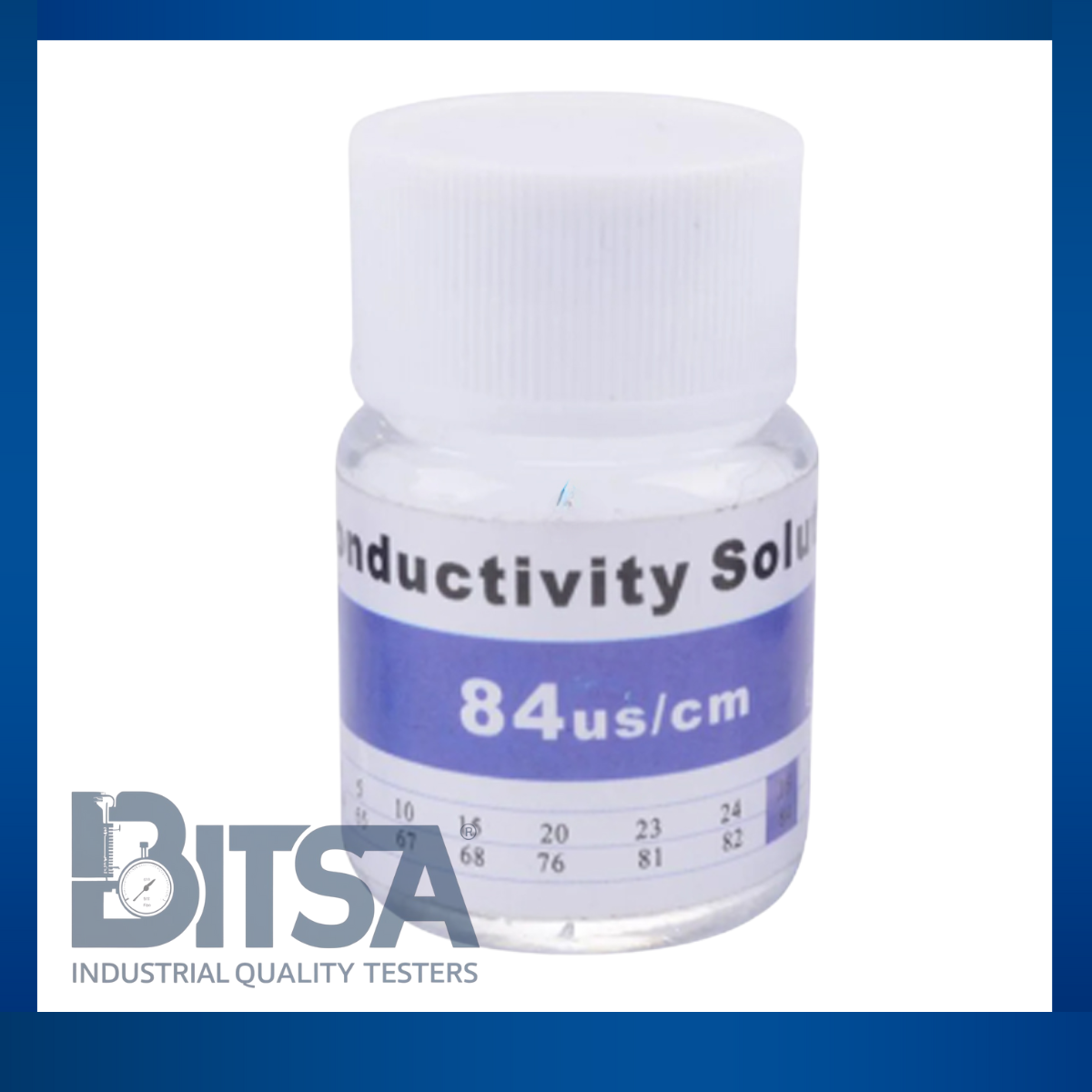 Buffer Ec 84 de 25ml para la Conductividad Eléctrica Solución Calibradora