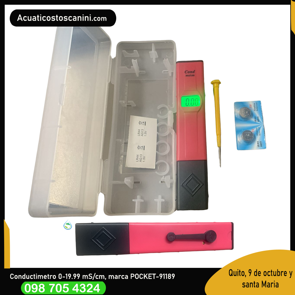 Medidor De Conductividad Eléctrica Digital 20 ms/Cm